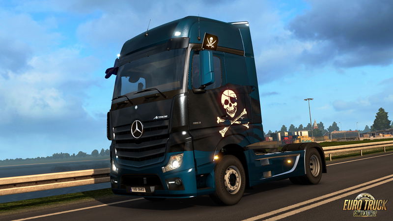 Euro Truck Simulator 2: Pirate Paint Jobs Pack (DLC) STEAM DLC digital ...