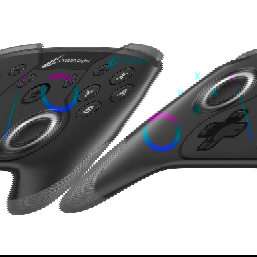 Cyber Gadget Wireless Gaming Controller HG for Nintendo Switch (Black ...