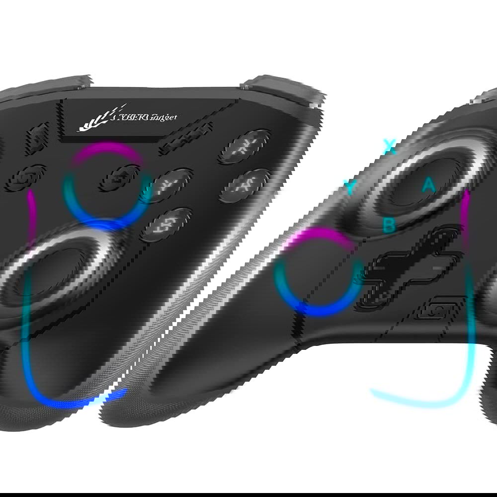 CYBER・Gaming Wireless Controller Mini HG for Nintendo Switch (Black ...