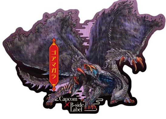 Capcom x B-Side Label Sticker Monster Hunter Gore Magala (Artwork)