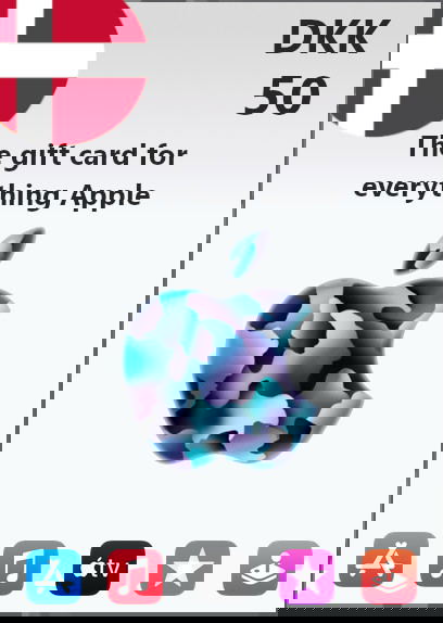 Apple Gift Card 50 DKK | Denmark Account digital