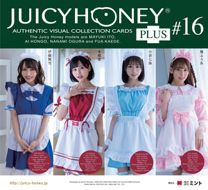 AVC Juicy Honey Collection Card Plus #16 Mayuki Ito & Ai Hongo & Nanami Ogura & Fua Kaede Adult ...