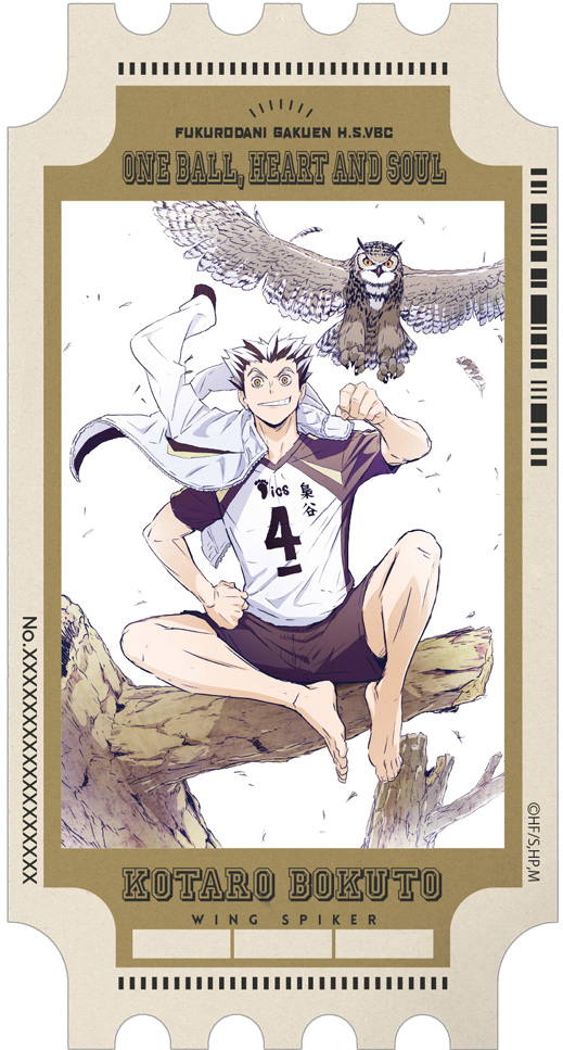 Haikyu!! New Illustration Kotaro Bokuto Sticker