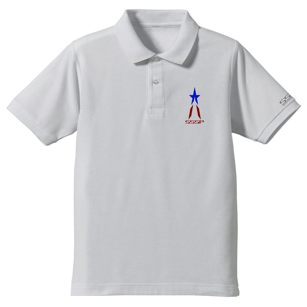 Shin Ultraman SSSP Embroidery Polo Shirt (White | Size S)