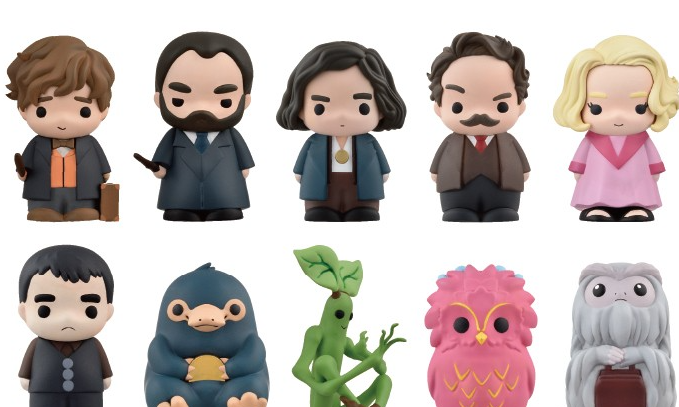 Fantastic Beasts Soft Vinyl Puppet Mascot (Set of 10 Pieces)