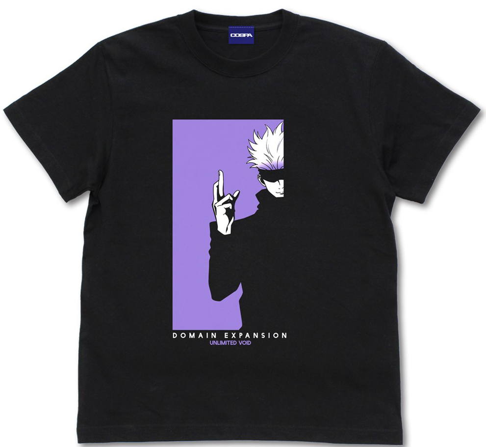 Jujutsu Kaisen - Satoru Gojo T-Shirt (Black | Size L)