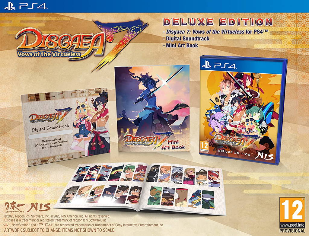 Disgaea 7: Vows of the Virtueless [Deluxe Edition] for PlayStation 4