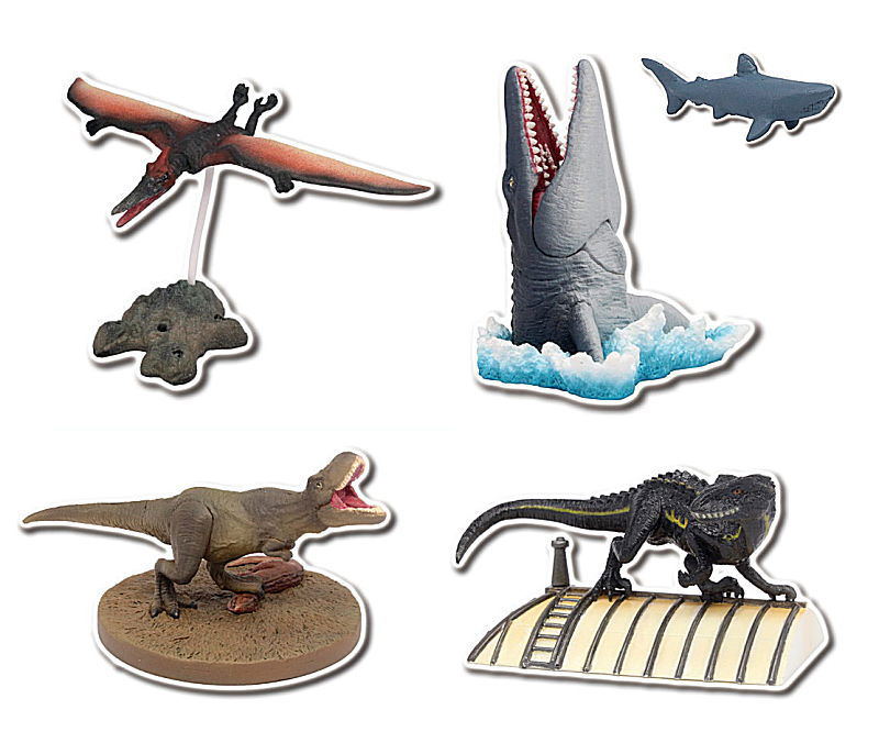 Jurassic World Figure Collection (Set of 4 Pieces)