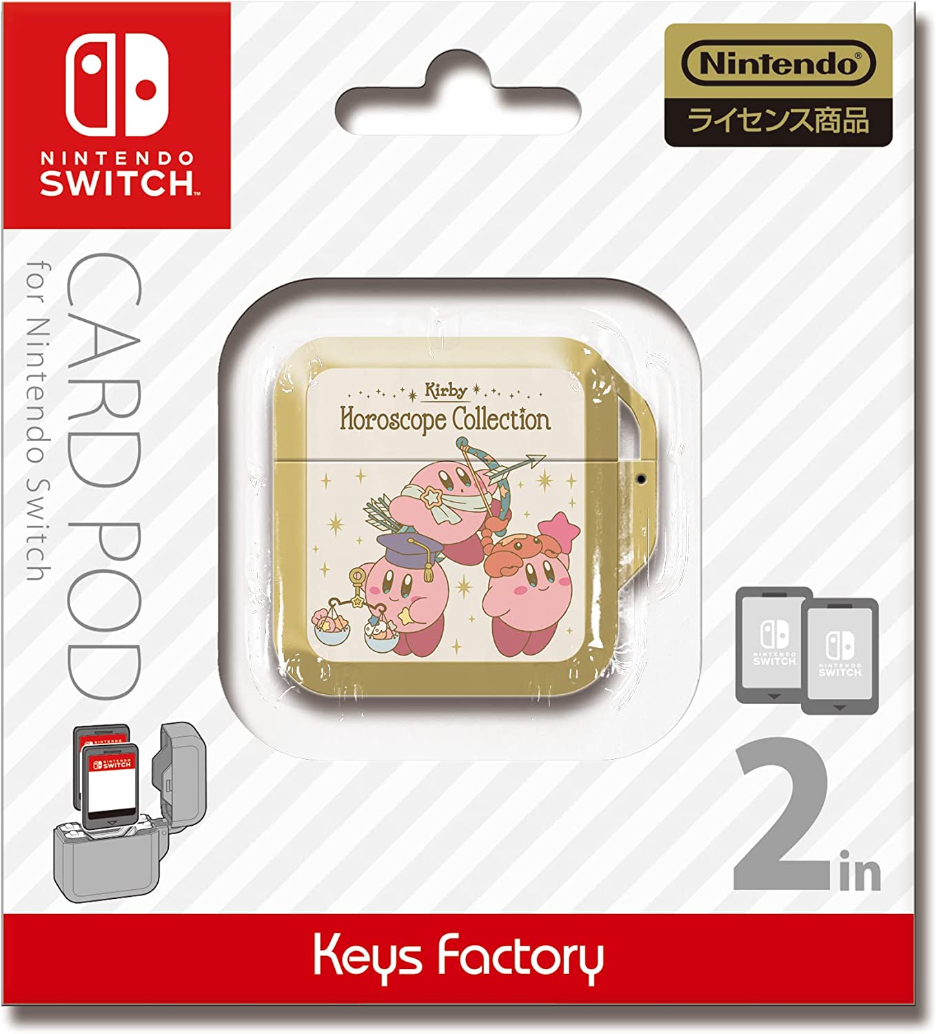Kirby Card Pod for Nintendo Switch (Kirby Horoscope Collection (B) for ...