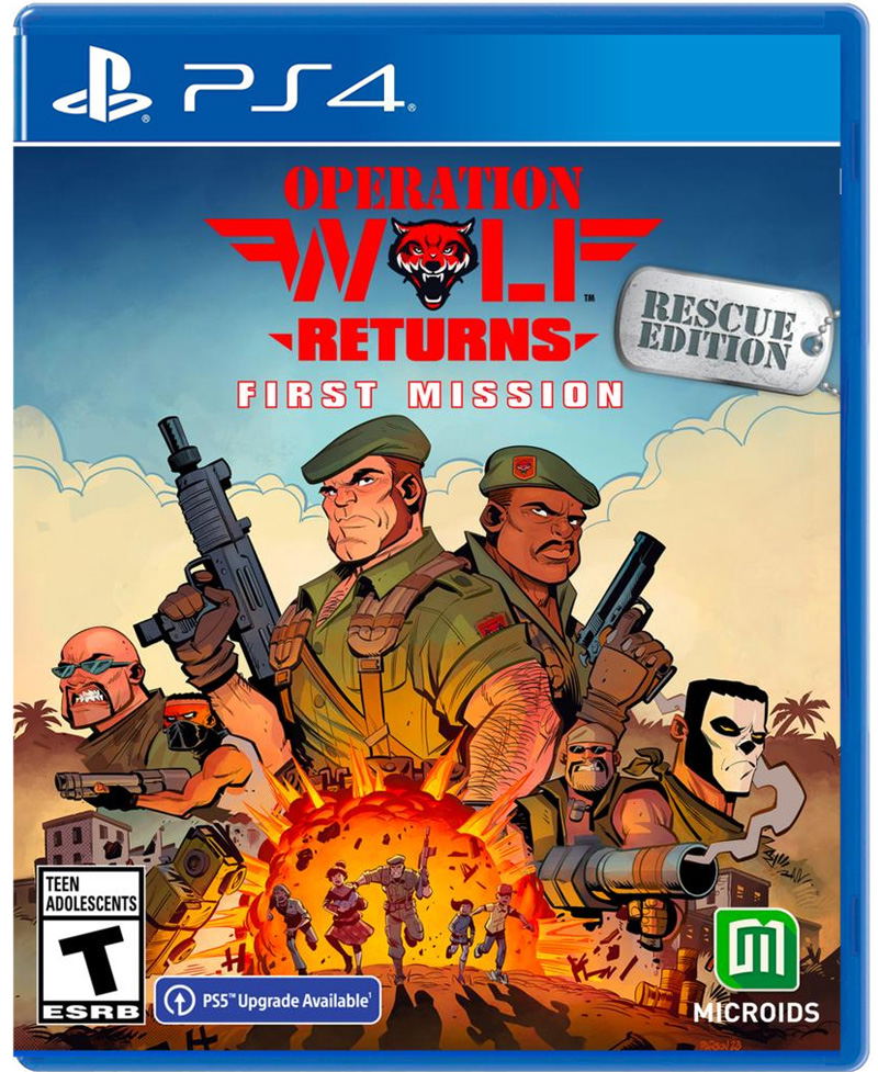 Operation Wolf Returns: First Mission [Rescue Edition] for PlayStation 4