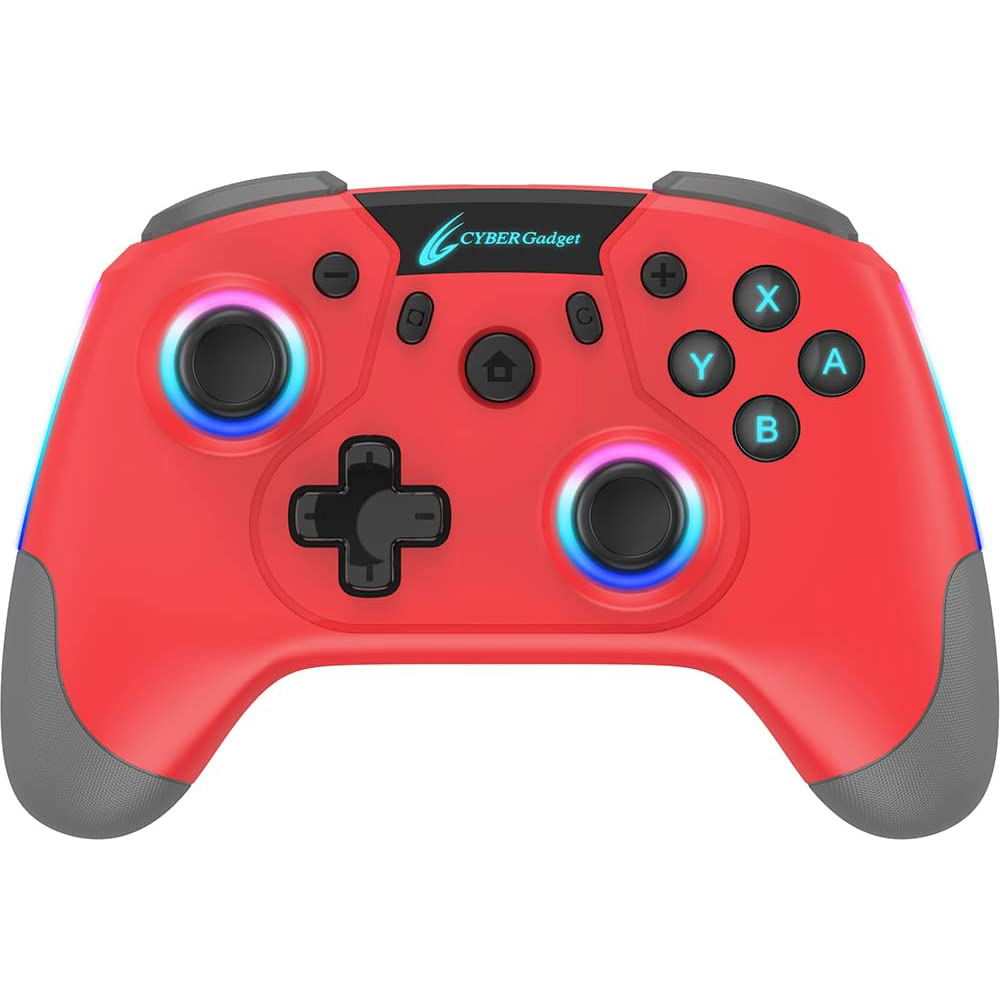 Cyber Gadget Gaming Wireless Controller HG for Nintendo Switch (Scarlet ...