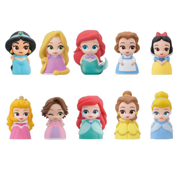 Disney Princess Soft Vinyl Puppet Mascot (Set of 10 Pieces) (Re-run)