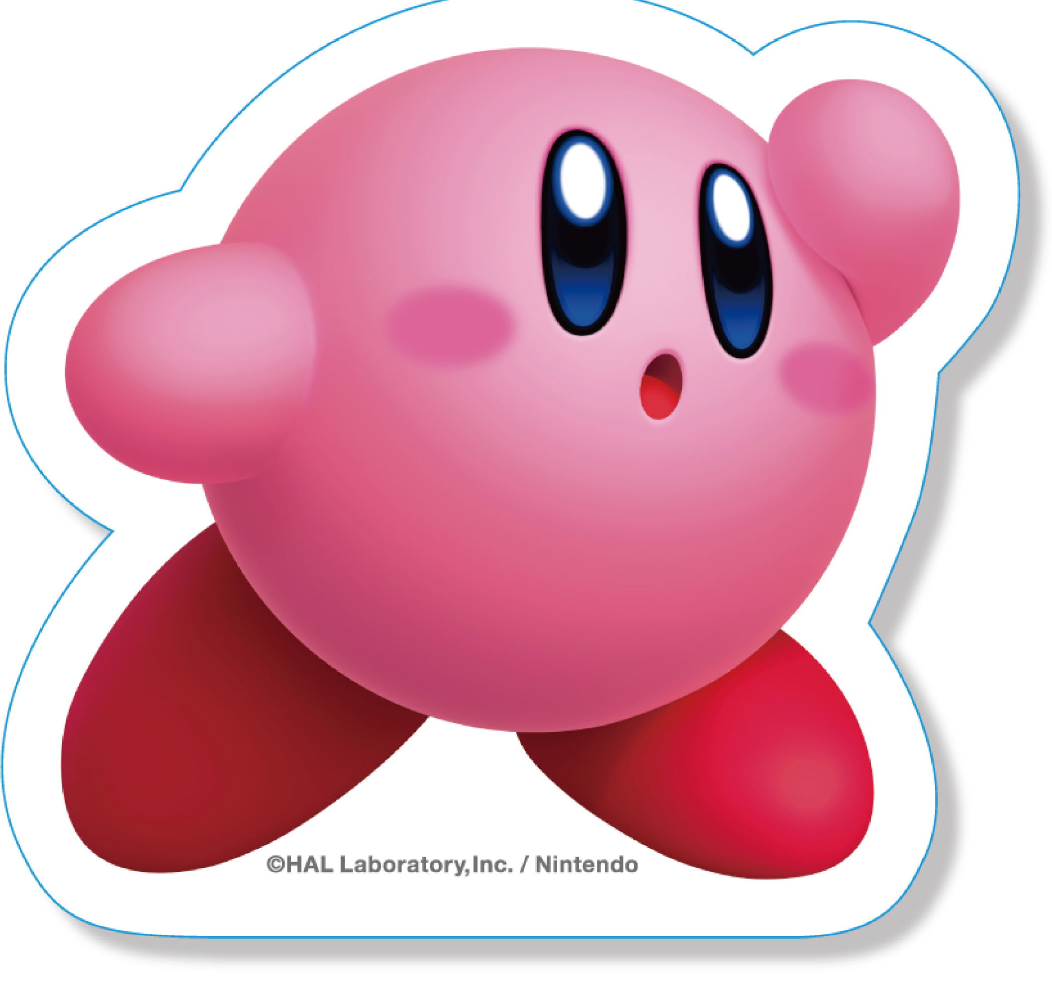 Kirby And The Forgotten Land Die-cut Sticker Mini 4 Kirby
