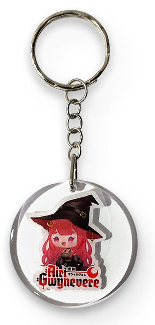 airasia Project Kavvaii Airi Gwynevere Acrylic Keychain