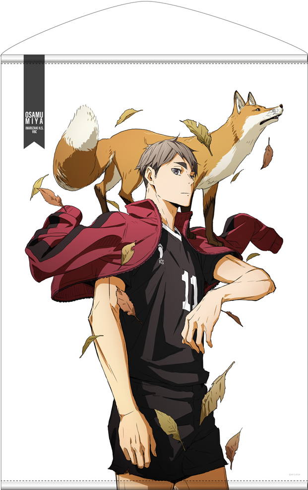 Haikyu!! Osamu Miya Ver. 2.0 B2 Wall Scroll