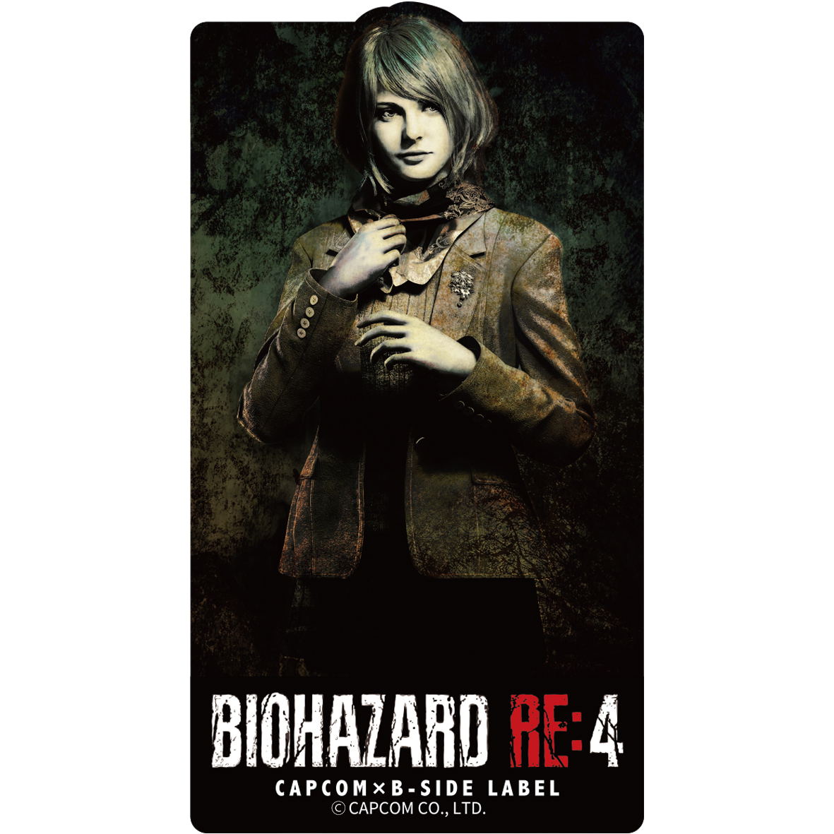 Capcom x B-Side Label Sticker Resident Evil 4 - Ashley Graham