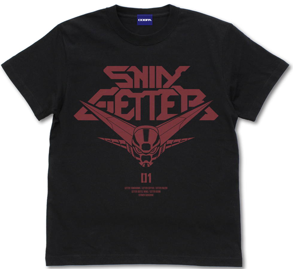 Getter Robo: Armageddon - Shin Getter 1 Icon T-Shirt (Black | Size L)