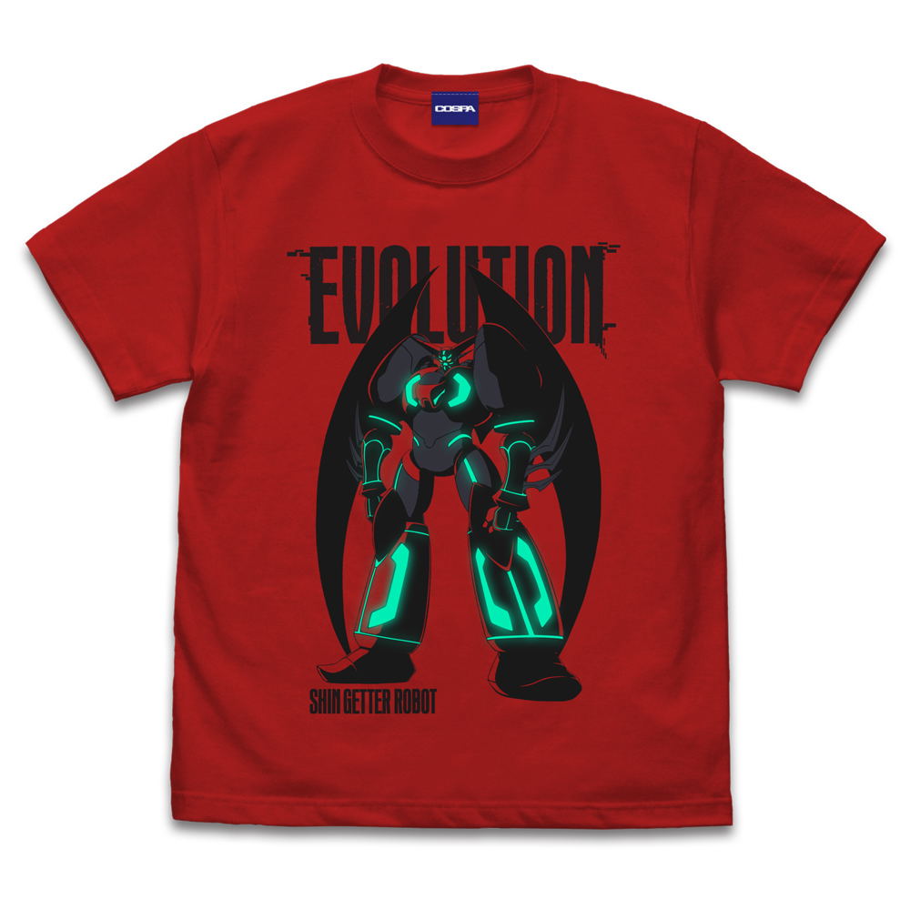 Getter Robo: Armageddon - Shin Getter Robo T-Shirt (Red | Size S)