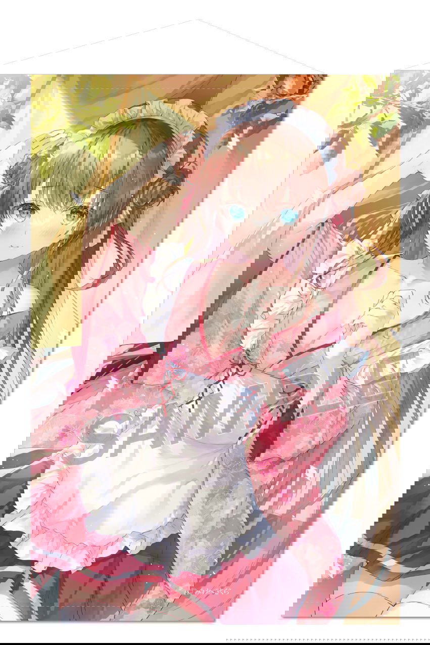 Sakura Miwabe B2 Wall Scroll: Hanaemi Extra Edition