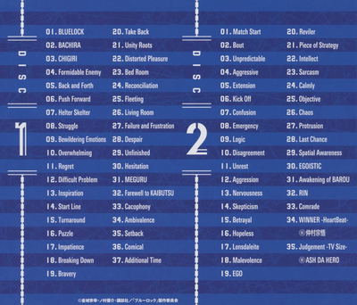 Blue Lock Anime Original Soundtrack (Jun Murayama)