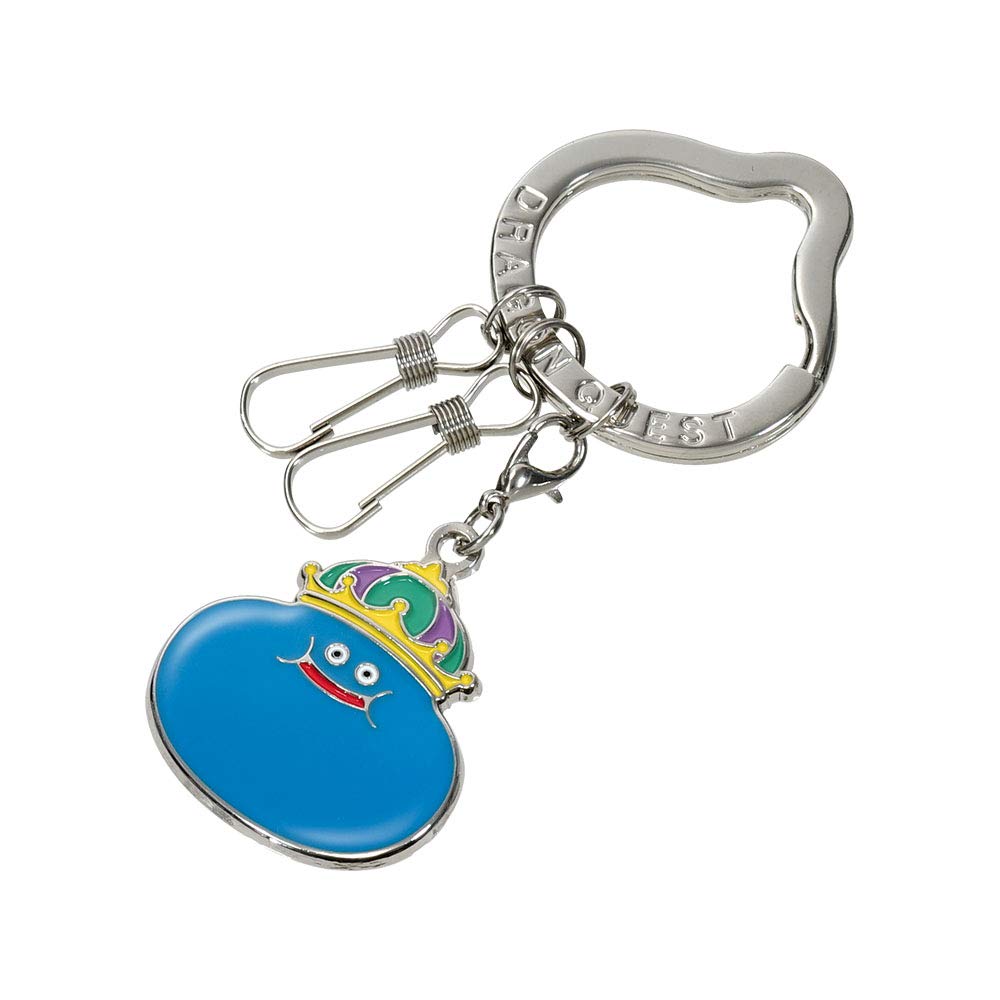 Dragon Quest Smile Slime Metal Key Ring: King Slime (Re-run)