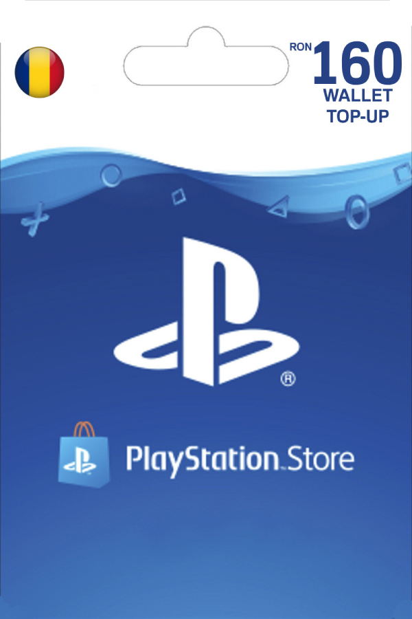 PSN Card 160 RON | Playstation Network Romania digital for PS4, PSVR ...