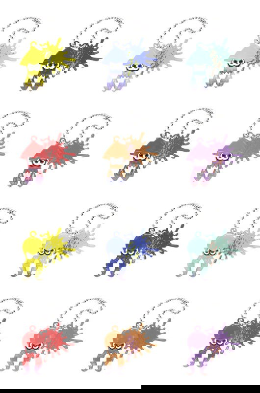 Splatoon 3 Squid Octopus Mascot (Set of 12 pieces)