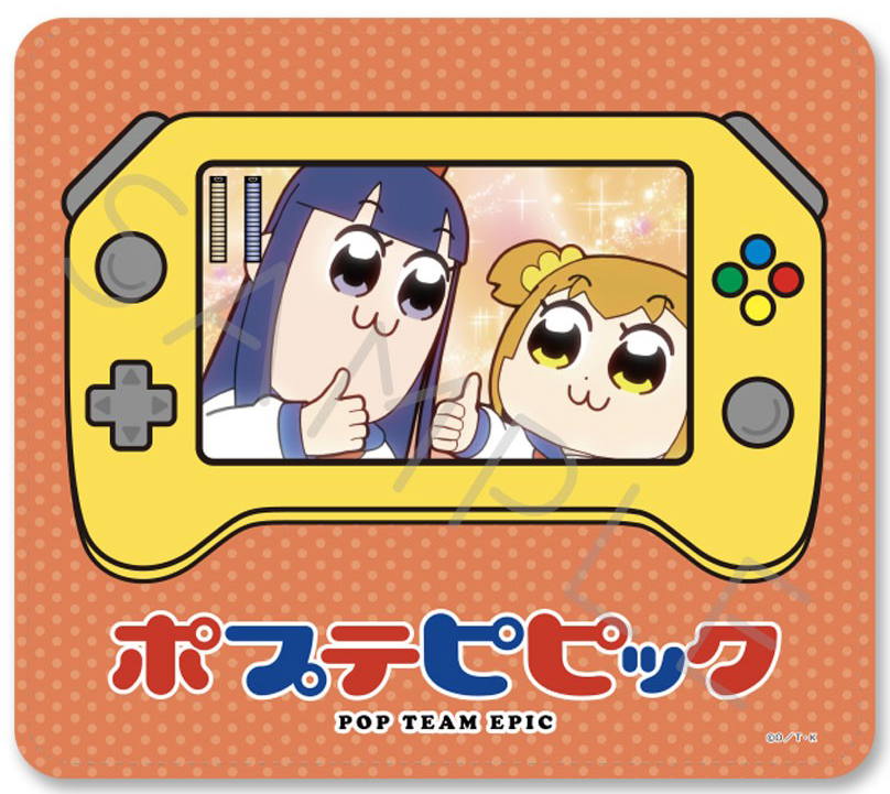 Pop Team Epic Mouse Pad: C Popuko and Pipimi 3