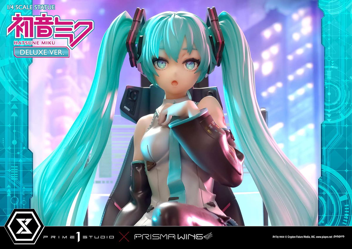 Prisma Wing Hatsune Miku Art by Neco DX Edition 1/4 Scale Statue