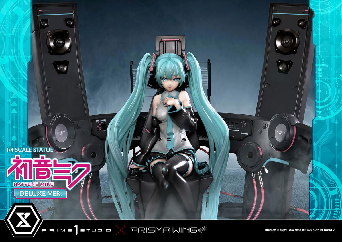Prisma Wing Hatsune Miku Art by Neco DX Edition 1/4 Scale Statue