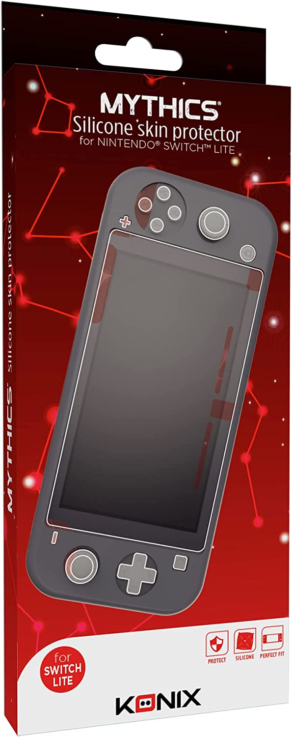 Mythics Silicone Skin Protector for Nintendo Switch Lite (Gray) for ...