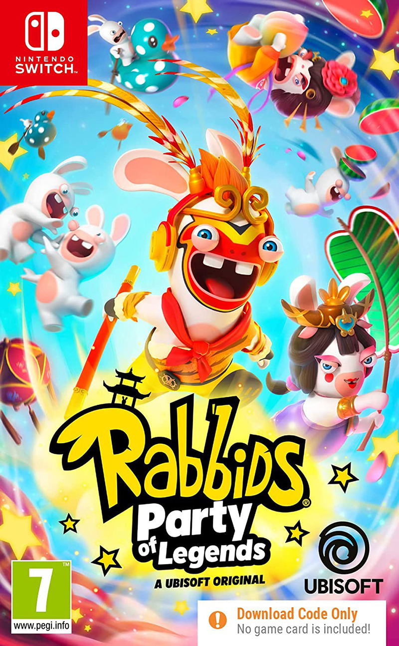 Rabbids: Party of Legends (Code in a box) for Nintendo Switch, Nintendo ...