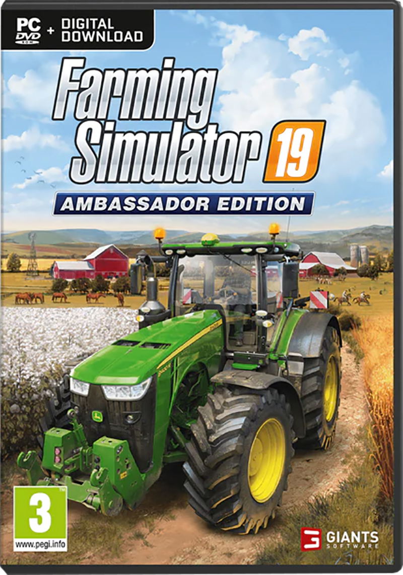 Farming Simulator 19 [Ambassador Edition] (DVD-ROM) for Windows