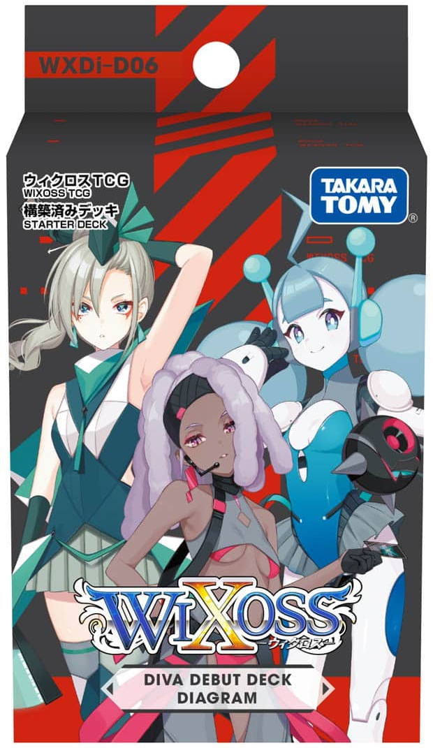 Wixoss TCG Prebuilt Deck Diva Debut Deck Diagram WXDi-D06 (Re-run)