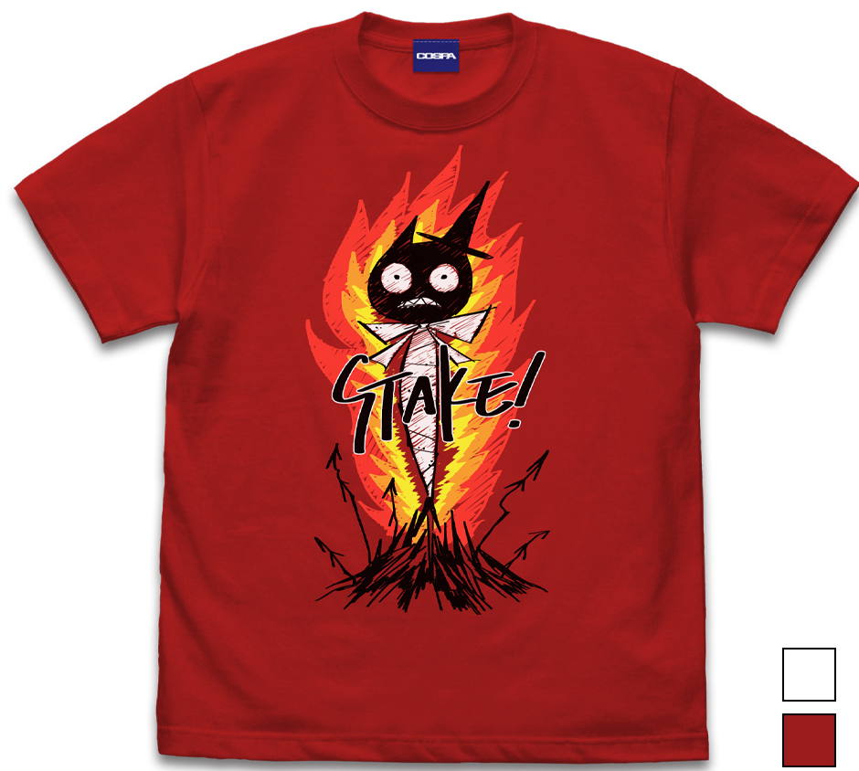 Bayonetta 3 Stake Cat T-Shirt (Red | Size L)