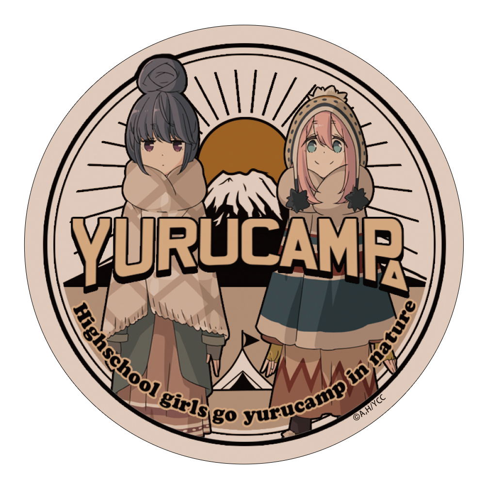 Yuru Camp Outdoor Sticker - Nadeshiko & Rin