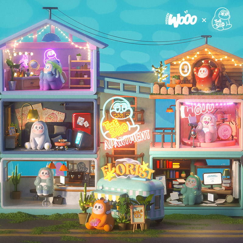 THE SLLO Underwater Apartment Series (Set of 6 pieces)