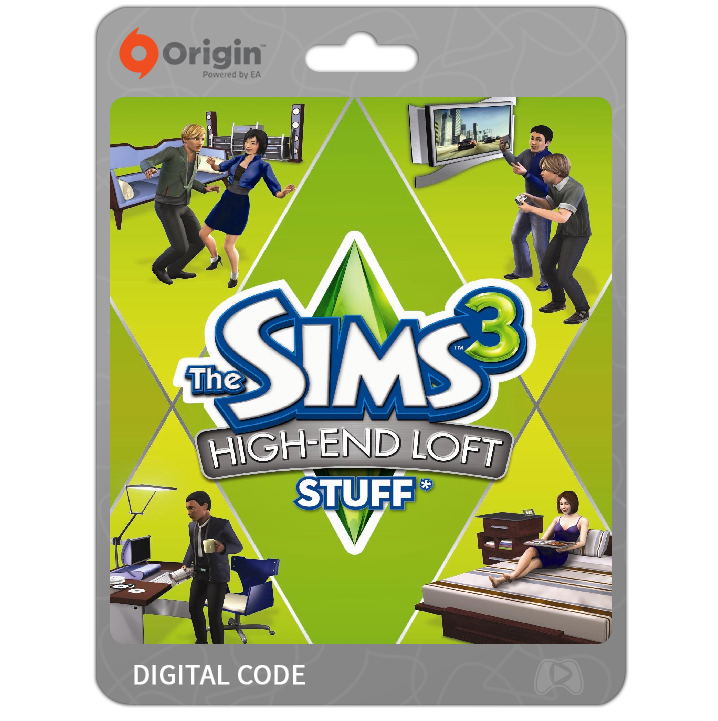 The Sims 3: High End Loft Stuff (DLC) DLC Origin digital for Windows, Mac