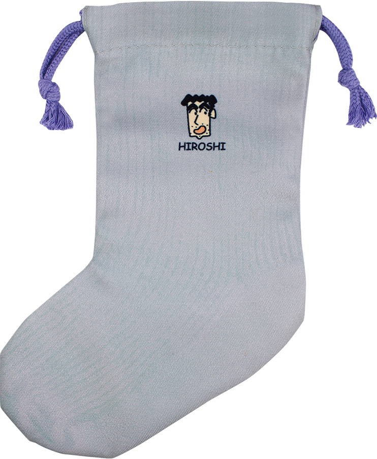 Crayon Shin-chan Hiroshi's Socks Kinchaku: Hiroshi