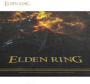 Elden Ring - Fingerprint Knight Vic Framed Poster