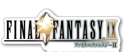 Final Fantasy IX Logo Sticker