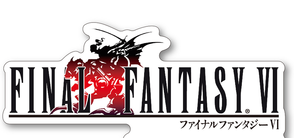 Final Fantasy VI Logo Sticker