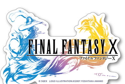 Final Fantasy X Logo Sticker