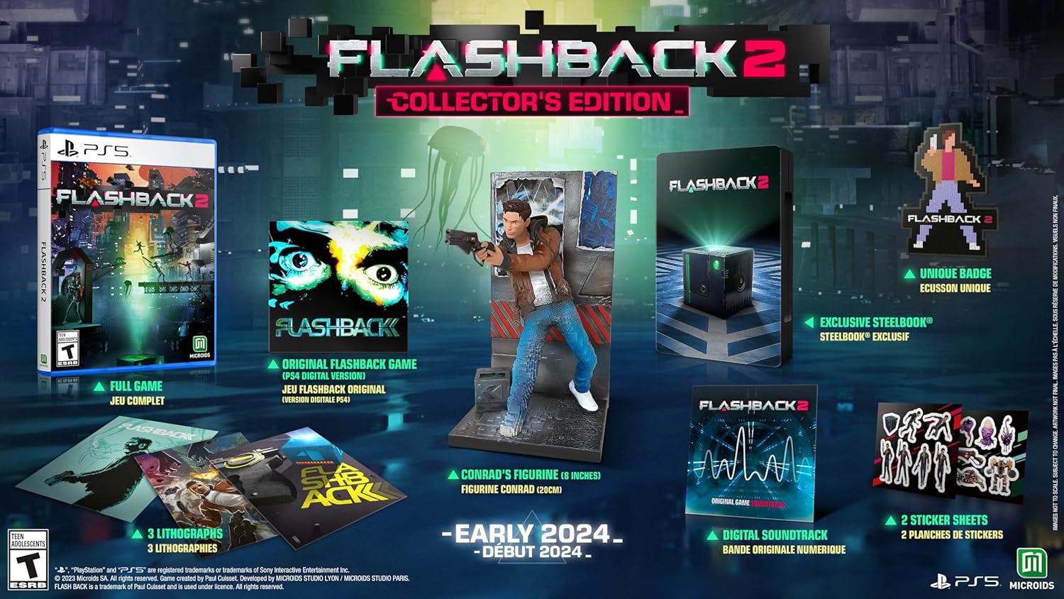 Flashback 2 [Collector's Edition] for PlayStation 5