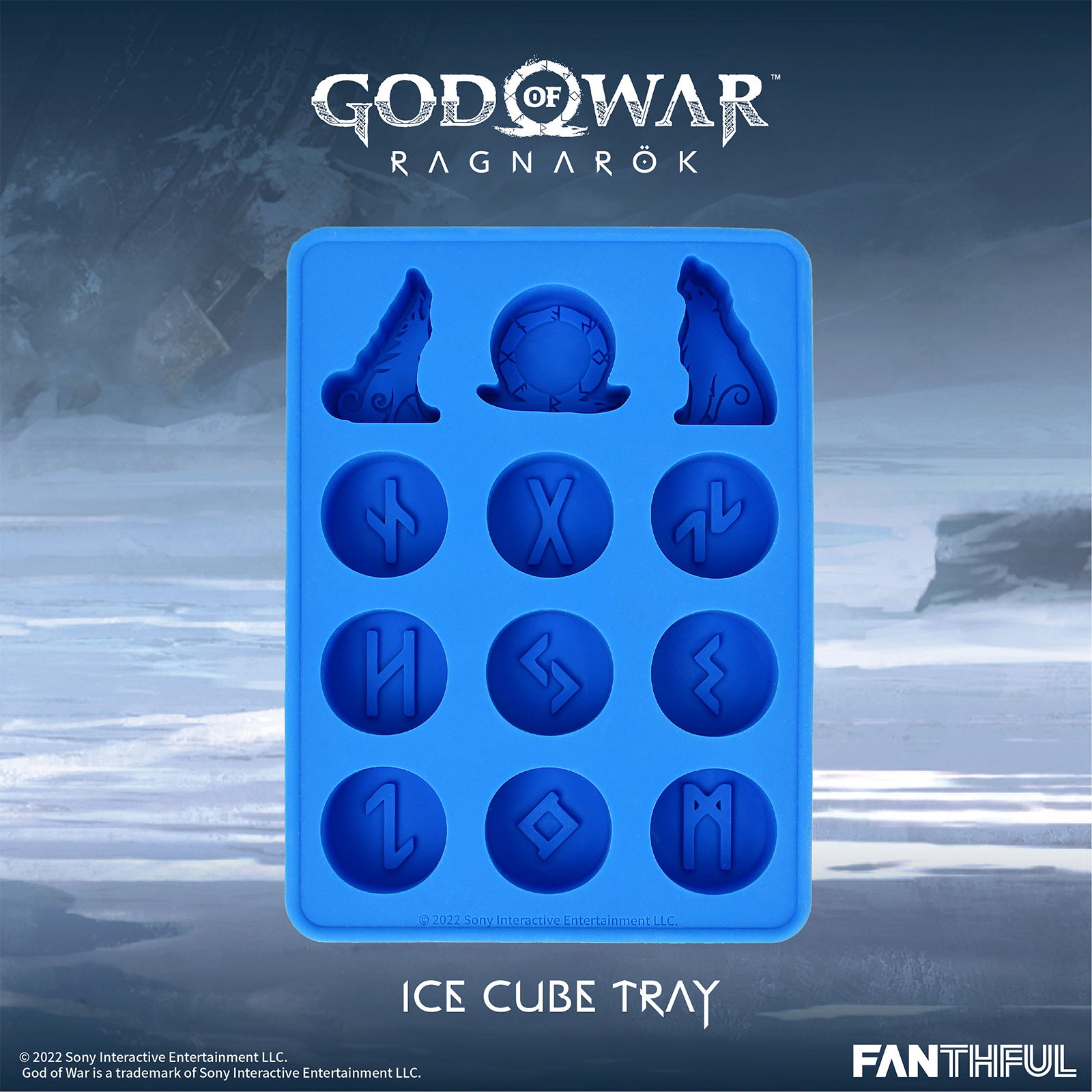 God of War Ragnarok Ice Cube Tray