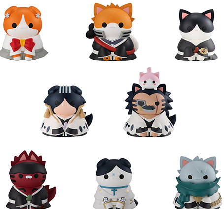 Mega Cat Project Bleach: Thousand-Year Blood War Bleach Nyan! (Set of 8 ...