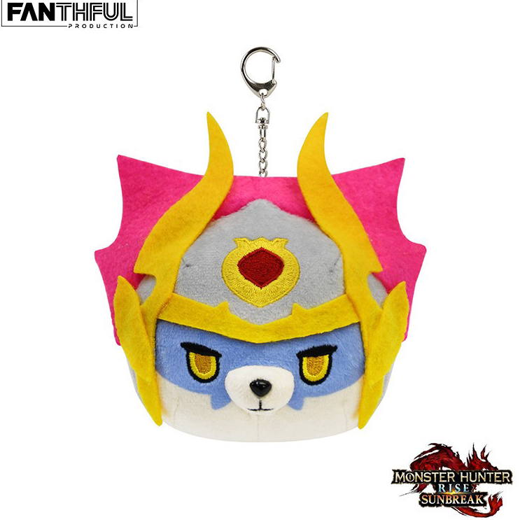 Monster Hunter Rise: Sunbreak - Palamute Plush Keychain