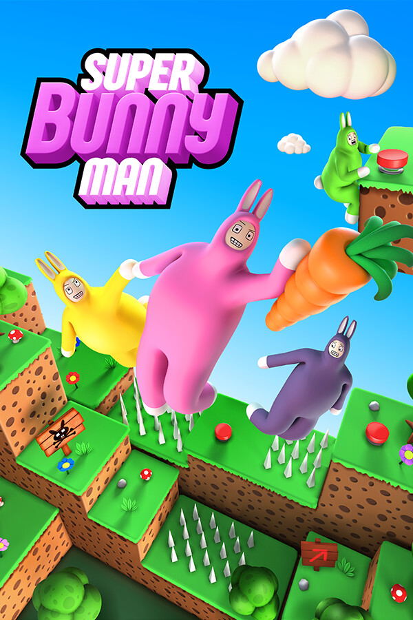 Super Bunny Man STEAM digital for PC, Mac, Linux, Steam Deck
