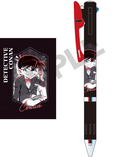 Detective Conan Jetstream 3 Color Ballpoint Pen Edogawa Conan