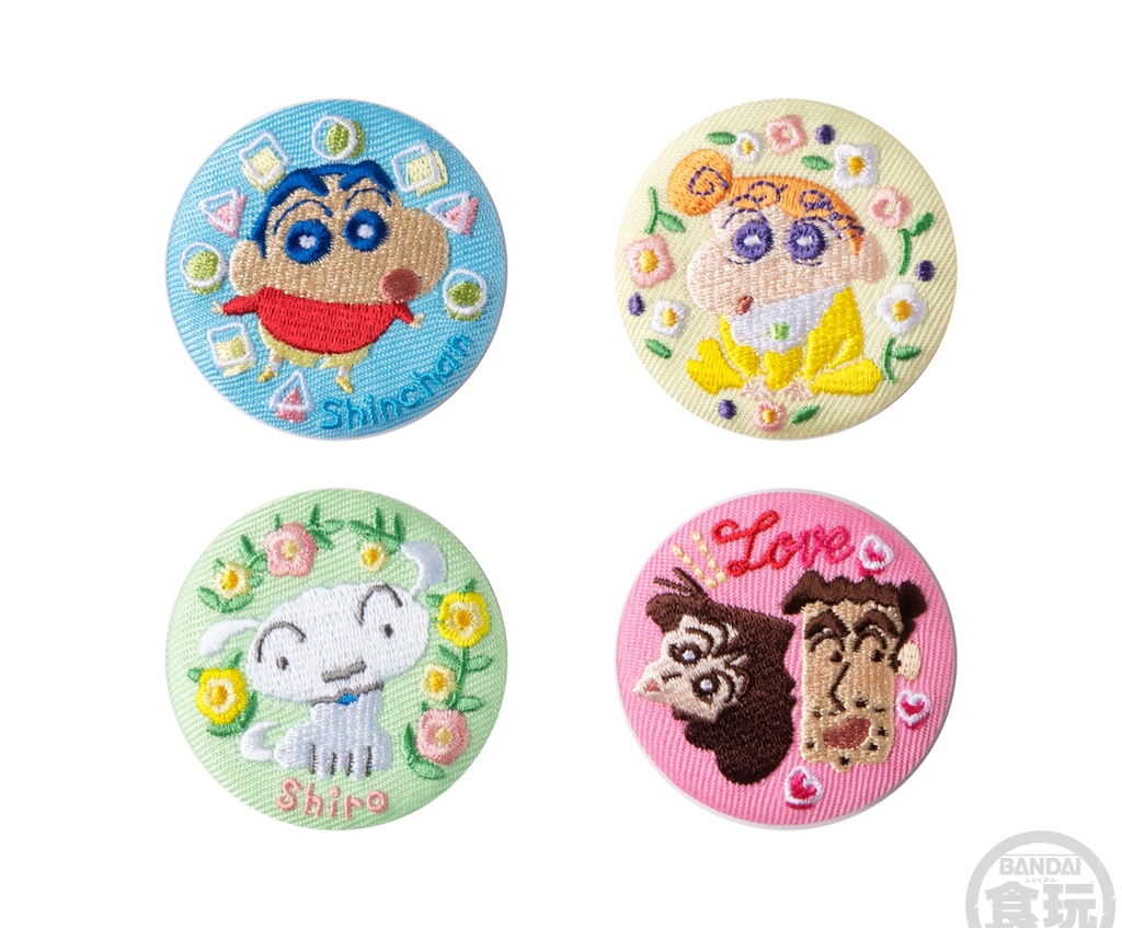Crayon Shin-chan Can Badge Collection (Set of 14 pieces)